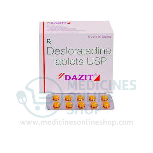 Dazit (Clarinex)5MG – 100 tablet – Medicines Online Shop